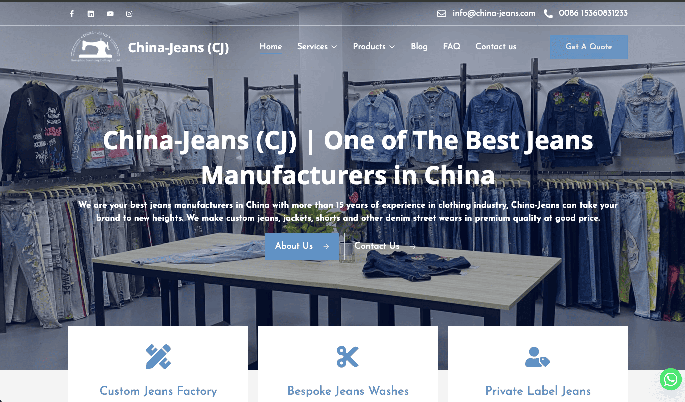 The 10 Leading Chinese Denim Manufacturers For Custom Clothing Brands ...